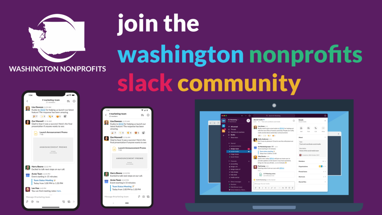 Channel Your Interests in Slack - Nonprofit Association of Washington